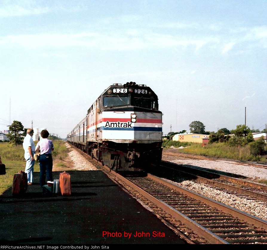 Crescent, northbound, early 1980s